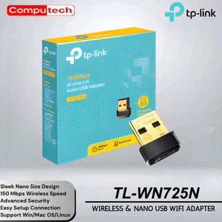 Jual TP-Link TL-WN725N Wireless & Nano USB WIFI Adapter - TPLINK TLWN725N | TL WN 725 N | TL ...