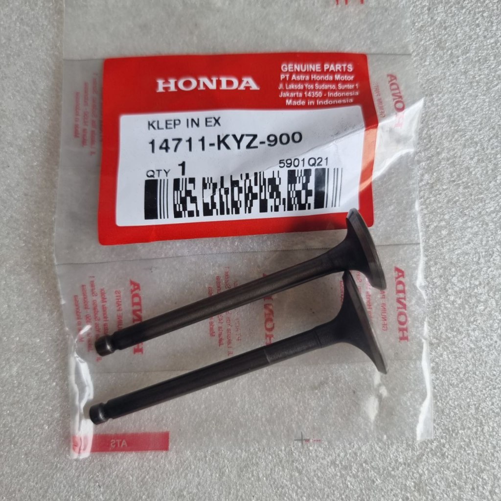 Jual Klep Set Api Minyak KYZ Supra X 125 Helm In Injeksi Ori Honda ...