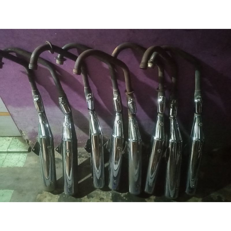 Jual Knalpot Motor Honda Mega Pro Primus Original Lepasan Motor ...