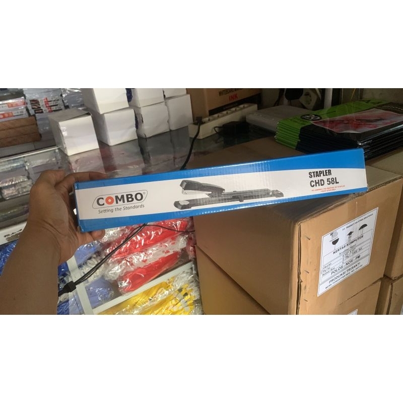 Jual STAPLER COMBO CHD 58L UNTUK JILID / STAPLER JILID TENGAH BUKU ...