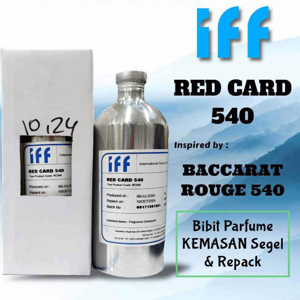 Jual IFF - RED CARD 540 | Bibit parfume murni segel pabrik kemasan ...
