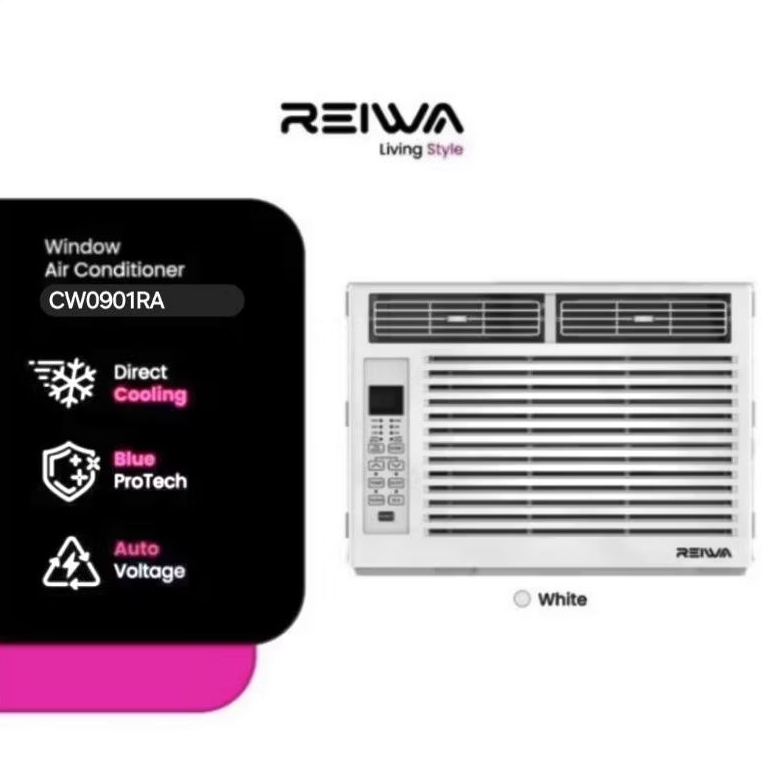 Jual AC WINDOW REIWA 1 PK CW-0901RA LOWWATT | Shopee Indonesia