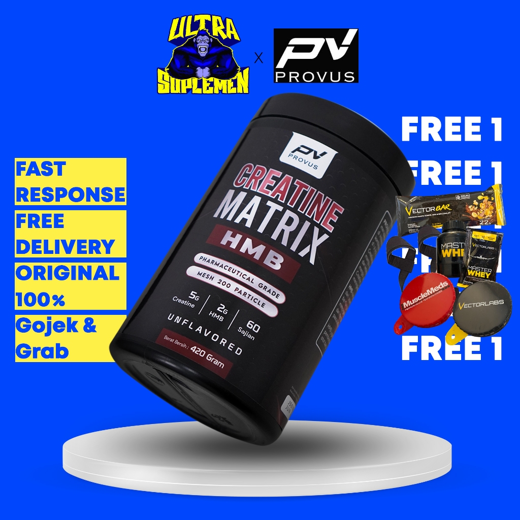 Jual PROVUS CREATINE MATRIX HMB 420G | Shopee Indonesia
