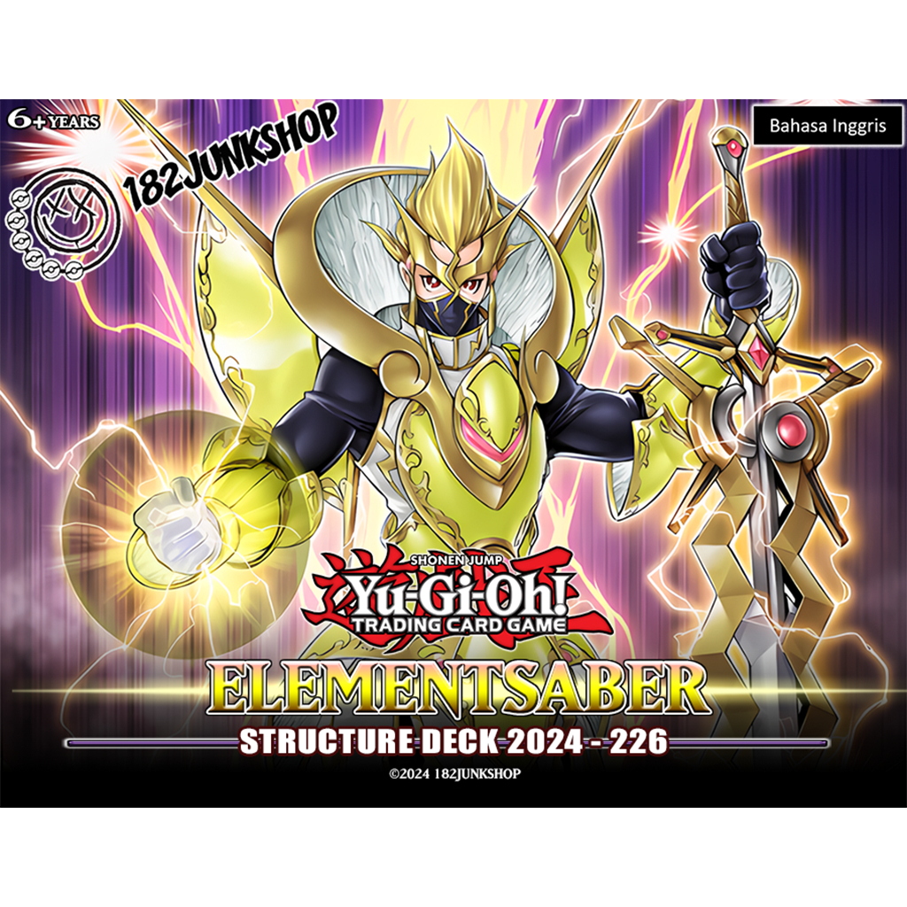 Jual Yugioh Structure Deck 226 - Elementsaber / Elemental Lord Deck ...