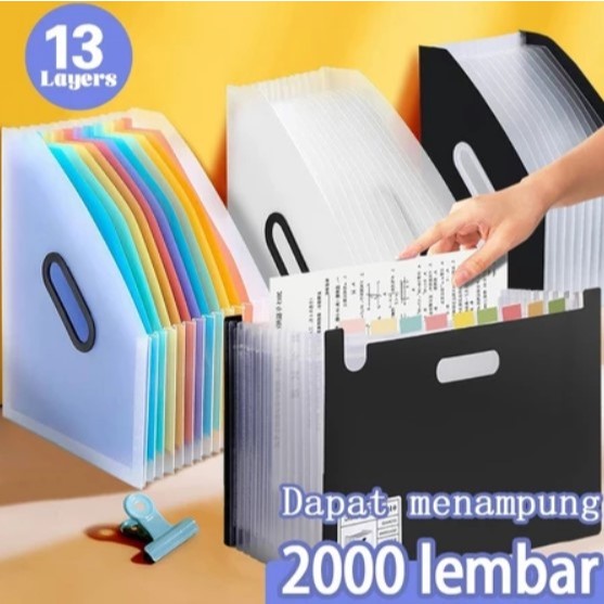 Jual STANDING FILE A4 / BOXFILE / FILE FOLDER DOKUMENT 13 SEKAT ...