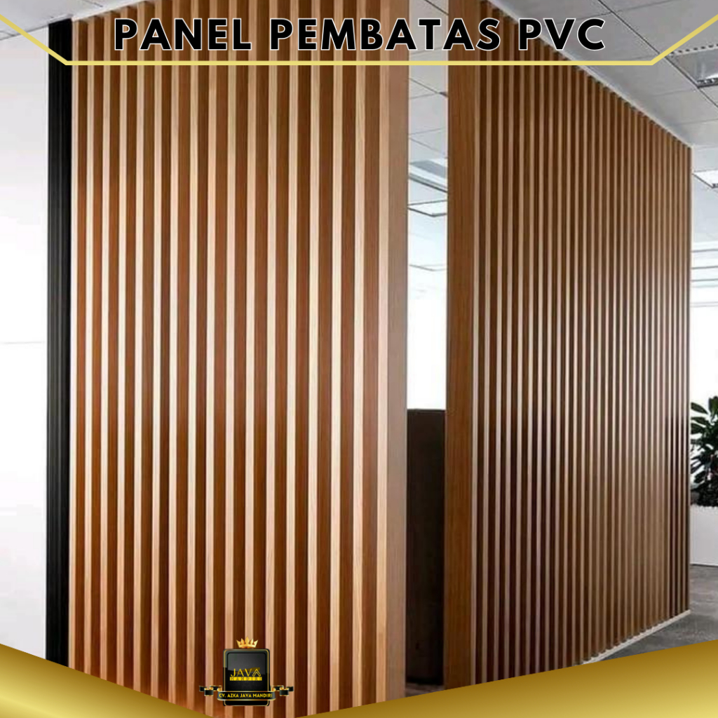 Jual PEMBATAS PVC - SKAT RUANGAN PVC KISI KISI PVC PEMBATAS RUANGAN PVC ...