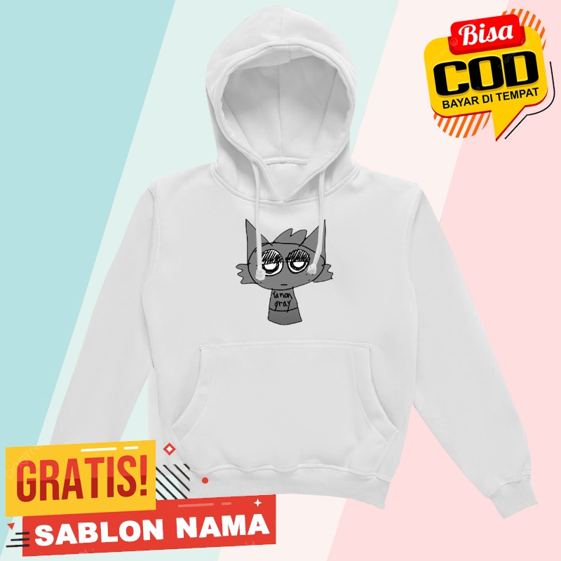 Jual Jaket Sweater Hoodie Anak Sprunki Incredibox Fanon Gray - Jaket ...