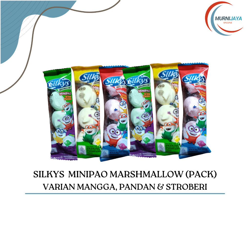 Jual Silkys Marshmallow Minipao 7 gr (PACK - Isi 20 PCS) | Shopee Indonesia