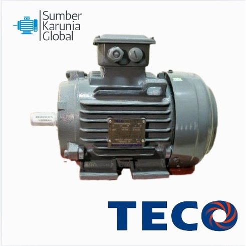 Jual Electric Motor Teco AESV1S (lE1) 5 HP 2 POLE 3000 RPM ELECTRIC ...