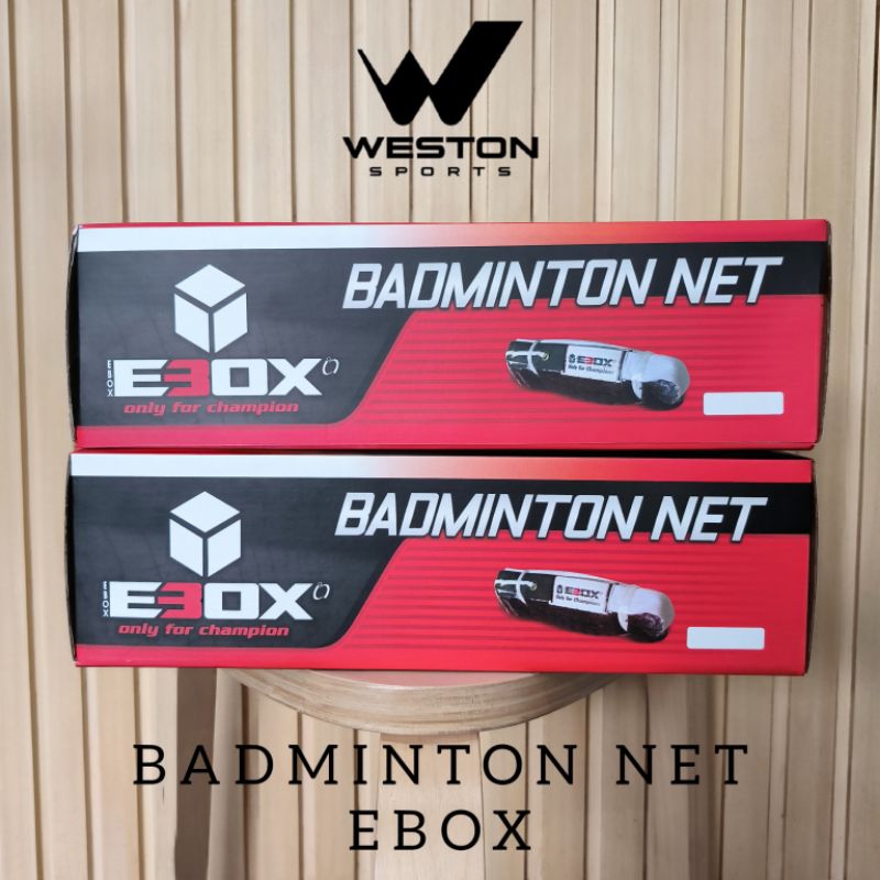 Jual NET BADMINTON EBOX Net Bulutangkis Original Jaring Net Badminton ...