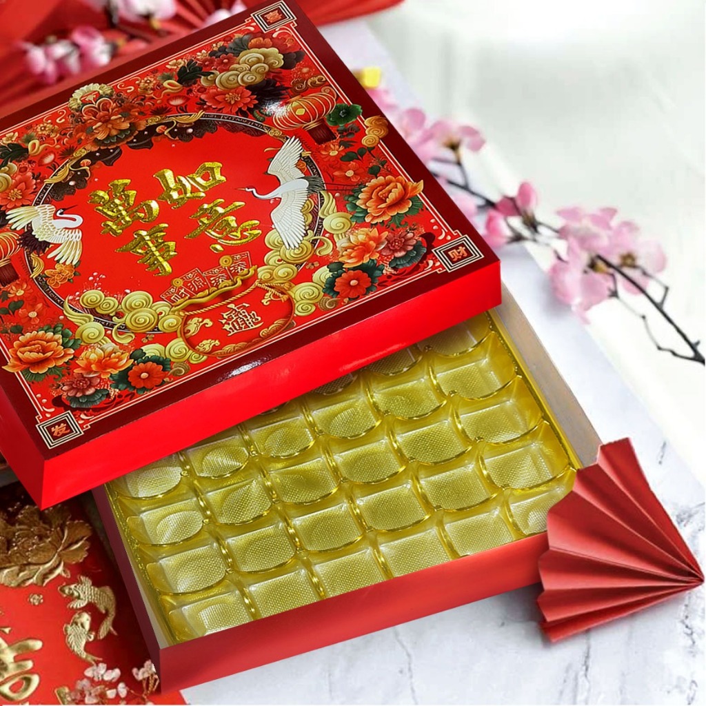 Jual Box Nastar 36 D Edisi Imlek| Kotak Nastar (1 Pak 4 Set) | Shopee ...