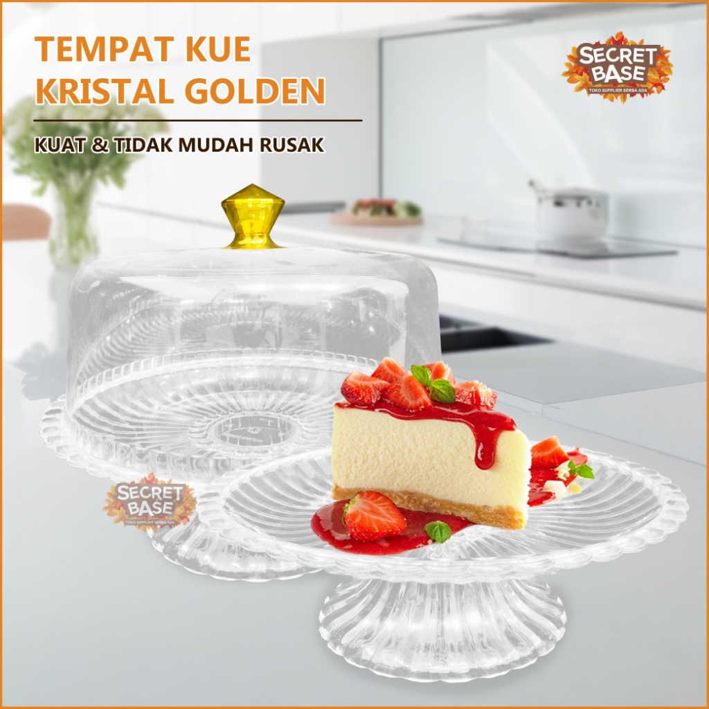Jual CAKE STAND KRISTAL - Tempat Buah Kue / Tudung Saji Kekinian ...