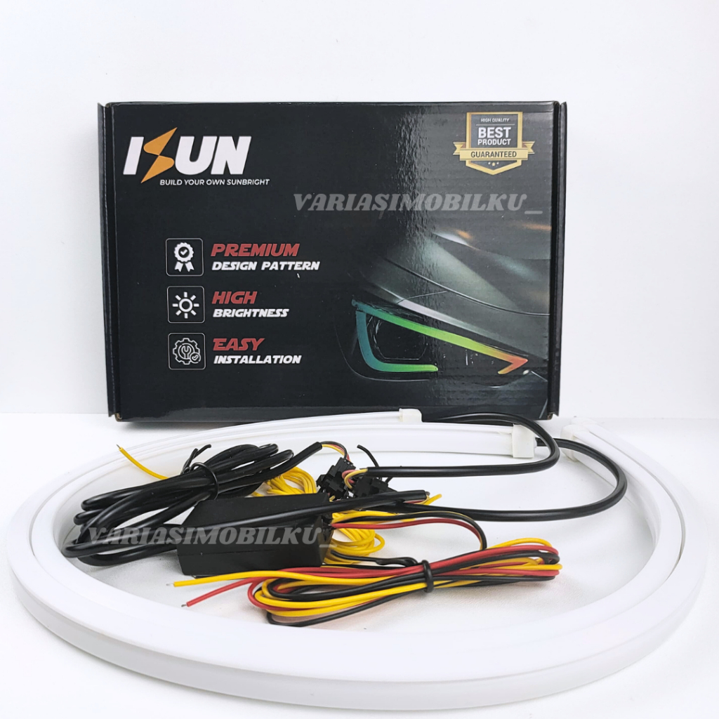 Jual [VRM] DRL Flexible Alis Tanam SOFT LIGHT Lampu Alis Running Silicone Tube 30cm atau 60cm ...