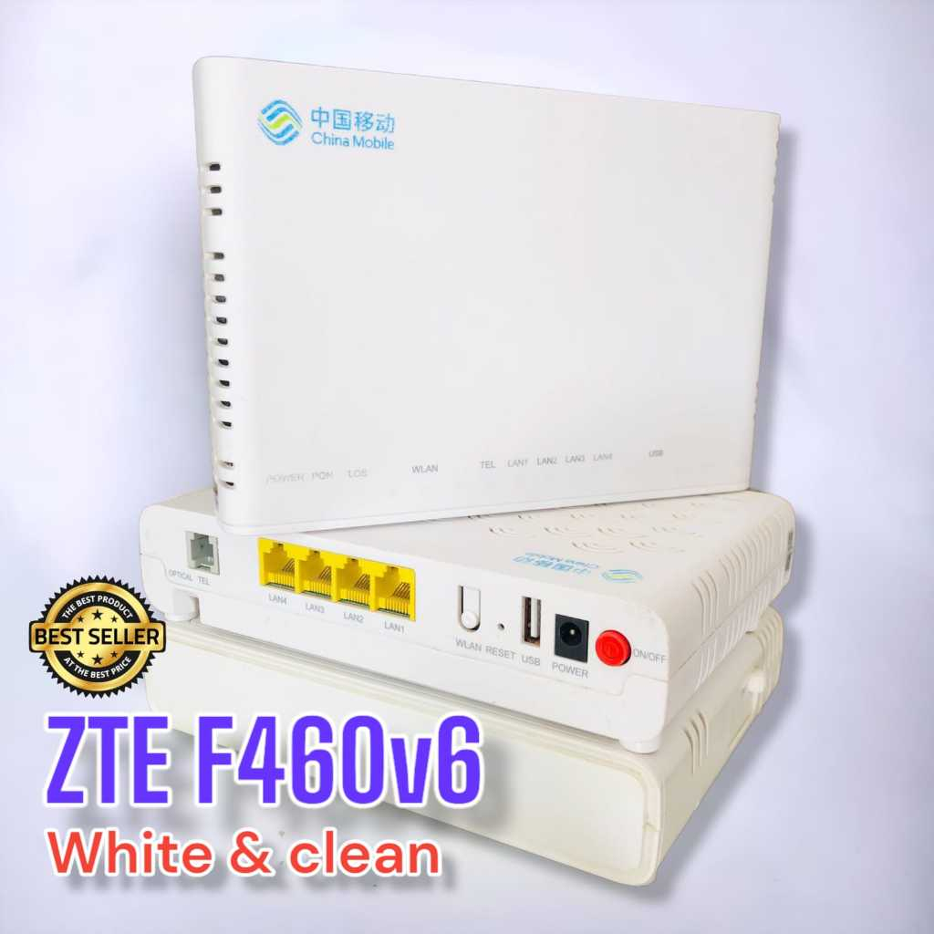 Jual F460 V6 EPON ONU ONT Firmware Biru Unit Support Bridge Wifi ...