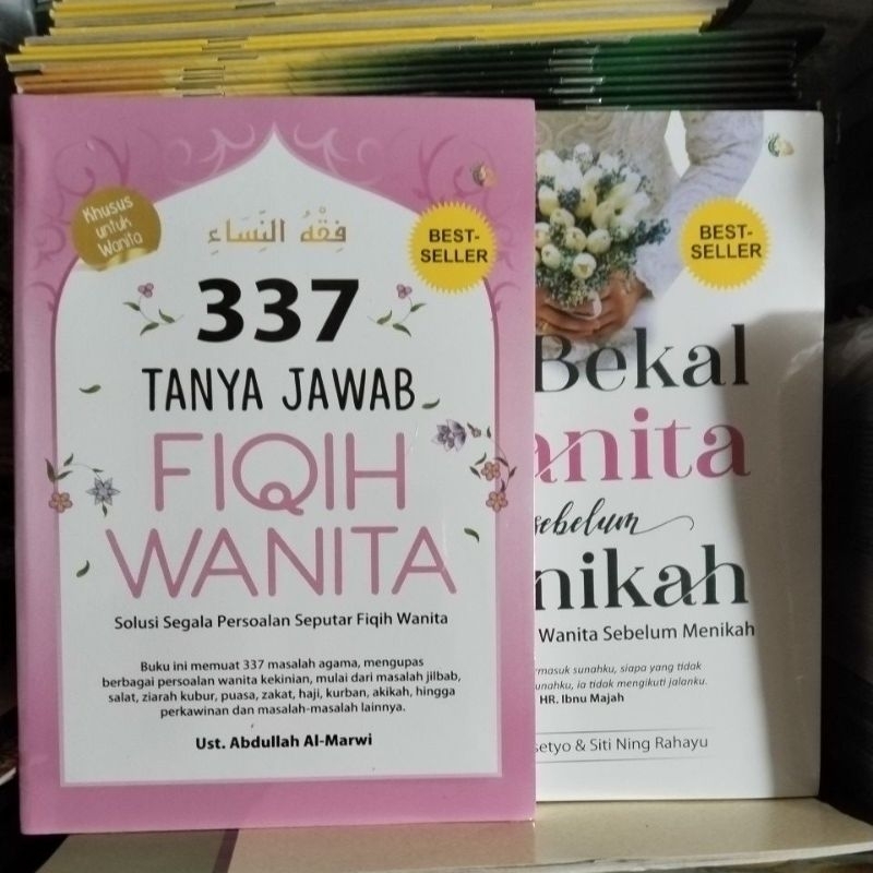 Jual paket 2 buku (337 tanya jawab fiqih wanita + 40 bekal wanita sebelum menikah) | Shopee ...