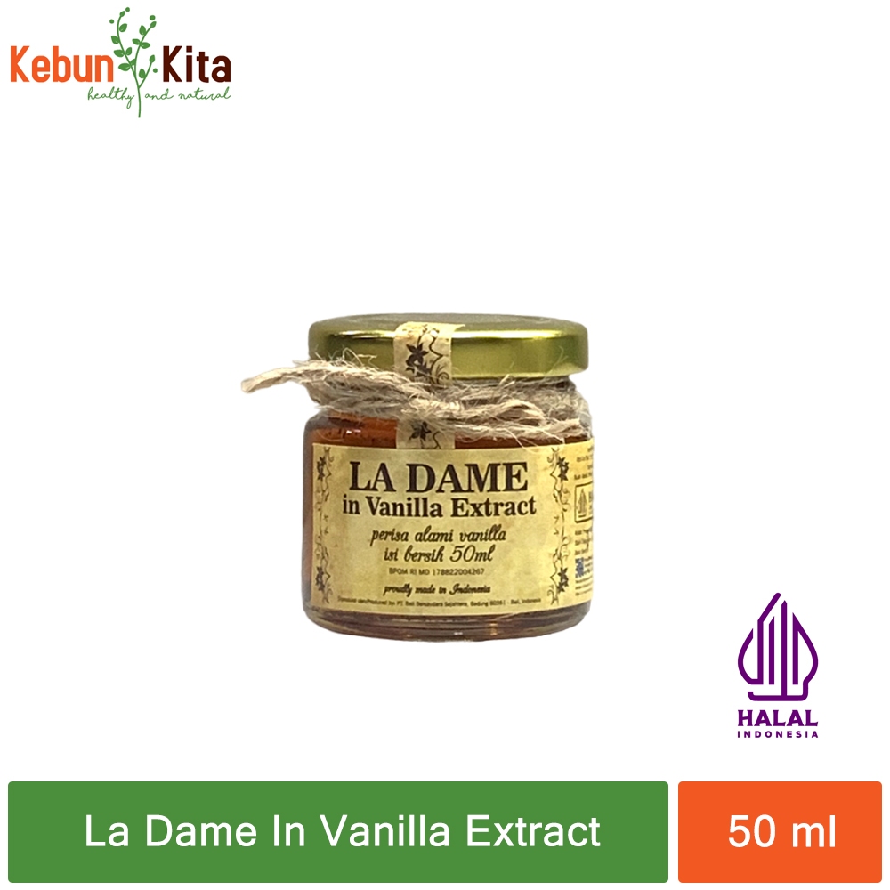 Jual La Dame in Vanilla Halal Vanilla Extract 50 ml | Shopee Indonesia