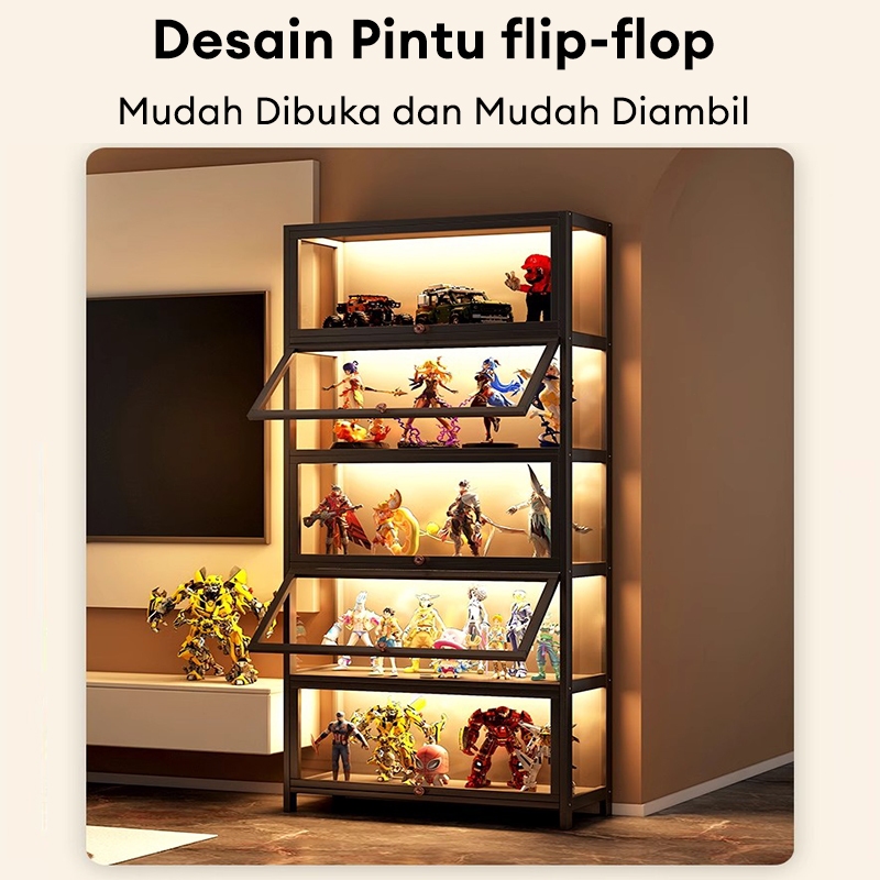 Jual Rak Pajangans Lemari Mainan Anak Lemari Pajang Rak Display Rak ...