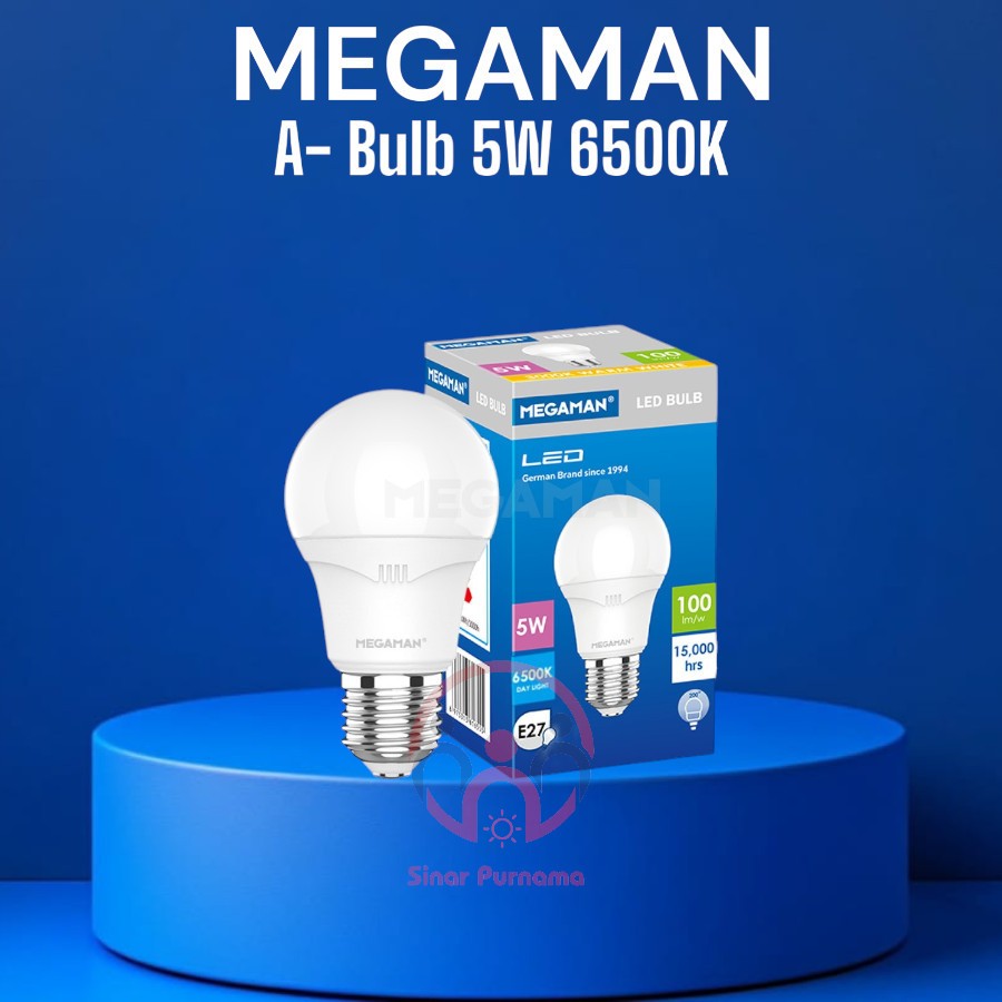 Jual Lampu Bohlam LED 5W Megaman A-Bulb 5W YTG45Z1 | Shopee Indonesia