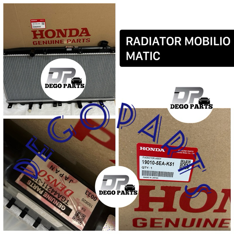 Jual RADIATOR ASSY HONDA MOBILIO MATIC ASLI ORIGINAL | Shopee Indonesia