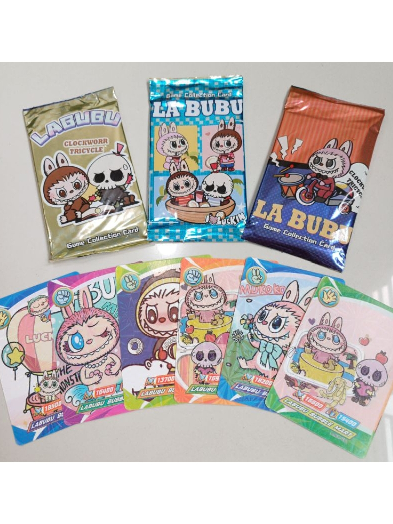 Jual KARTU LABUBU/CARD LABUBU/LABUBU HOLOGRAM/KARTU MURAH/ISI 6 KARTU ...