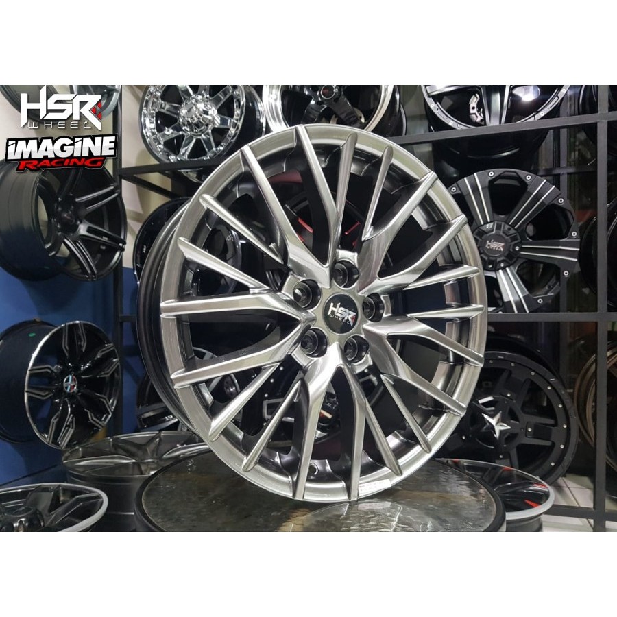 Jual VELG MOBIL RACING HSR PACMAN R18 5X114,3 ALPHARD CAMRY ACCORD ALMAZ CRV ERTIGA INNOVA ...