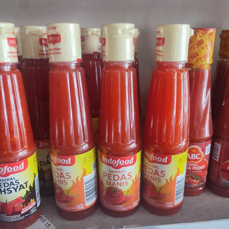 Jual saos sambal pedas manis 135 Indofood/Indofood pedas manis/extra ...
