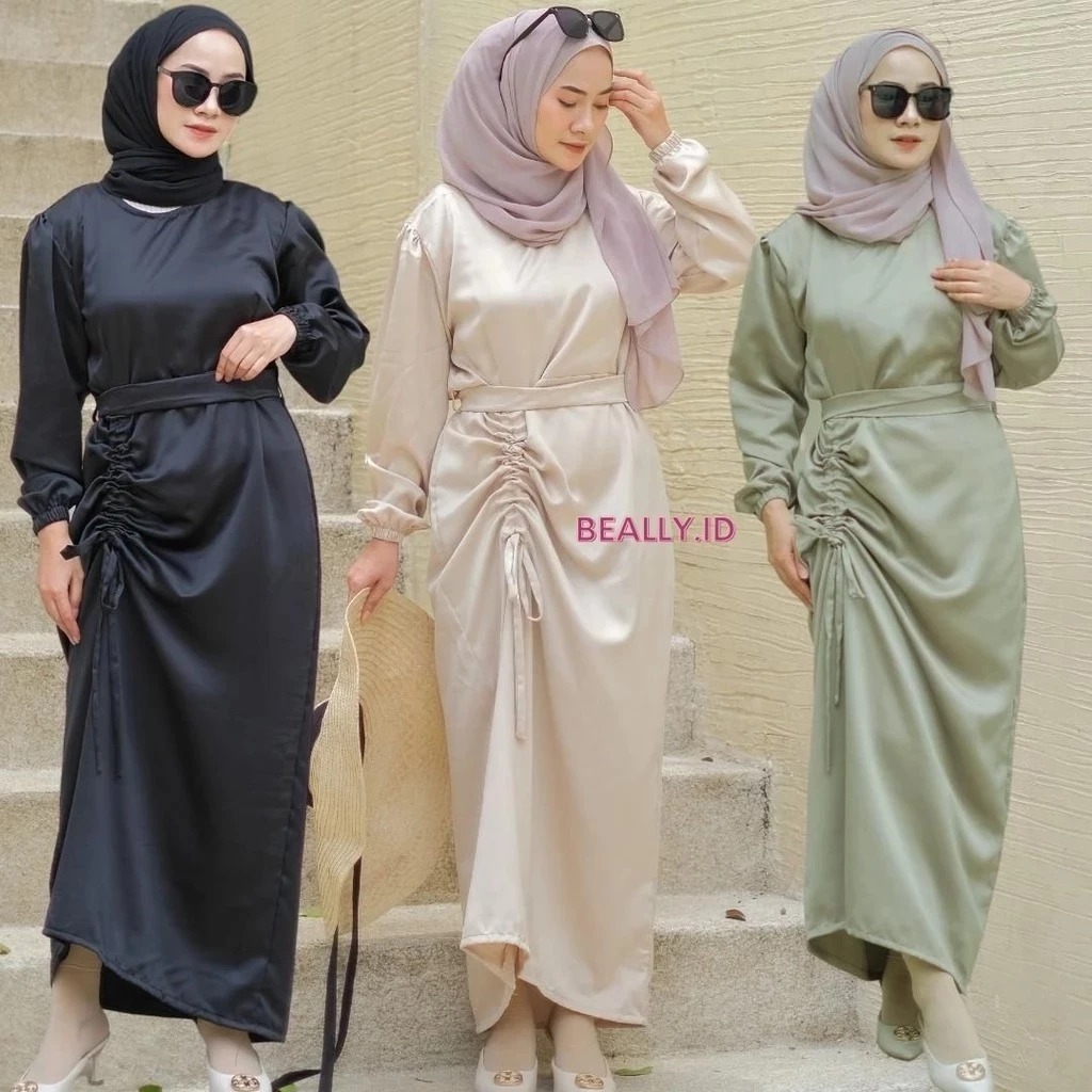 Jual INNER Kaftan Ikat | Inner Tunik Rok Lilit | Inner Satin | INNER ...