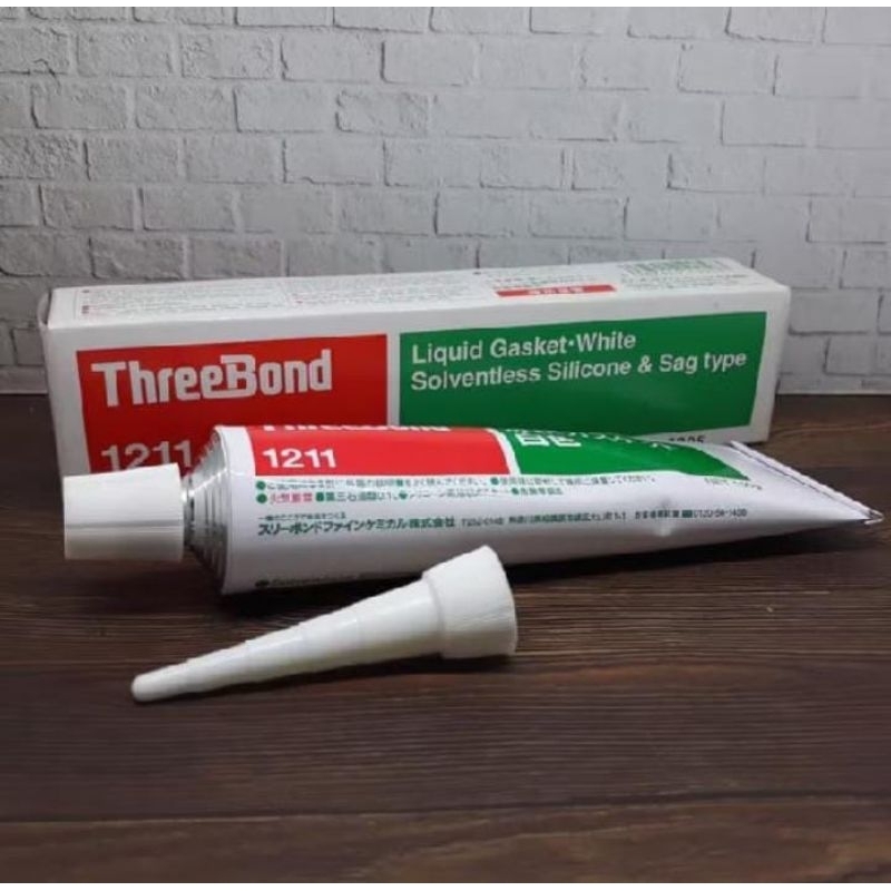 Jual THREEBOND 1211 100 GRAM THREEBOND 1211 LIQUID GASKET WHITE 100GR ...