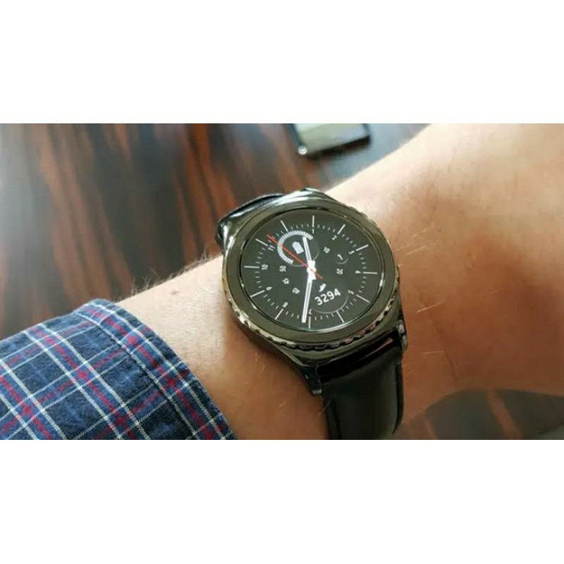 Jual Smartwatch Samsung Gear S2 Classic SM-R732 ( Black ) Bekas Second ...
