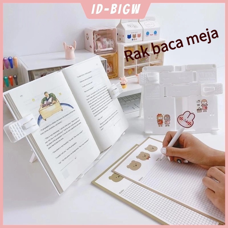 Jual Book Stand Reading Holder Dan Tablet Dudukan Buku Penahan Buku ...