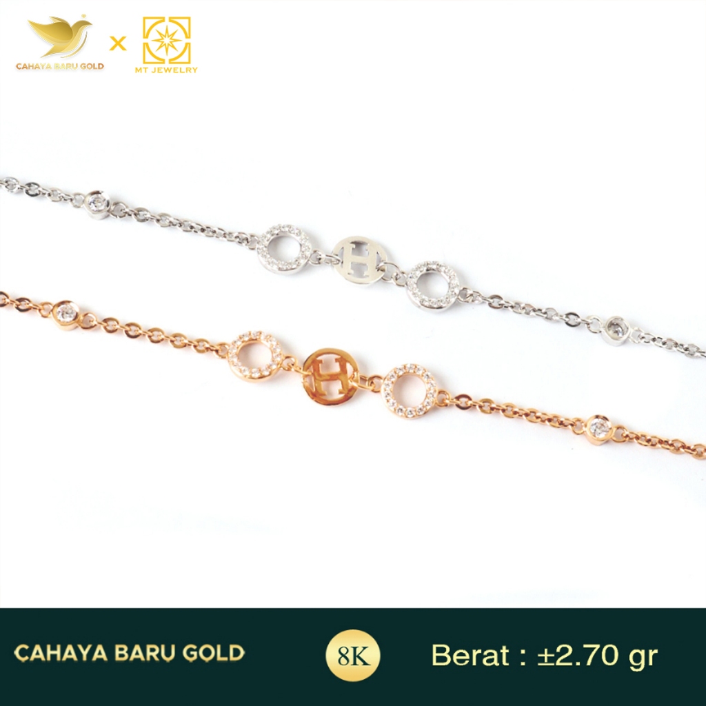 Jual HERVIEE CHAIN BRACELET 8K | Shopee Indonesia
