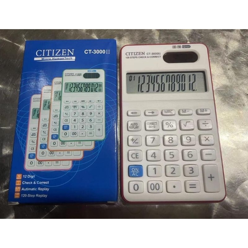 Jual Kalkulator kecil Citizen CT-3000 ll | Shopee Indonesia