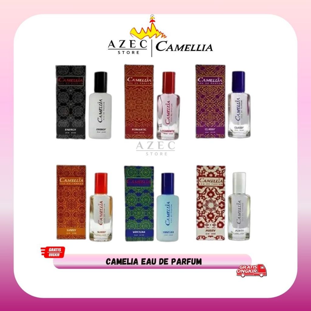 Jual Camelia Eau De Parfum 22ML | Shopee Indonesia