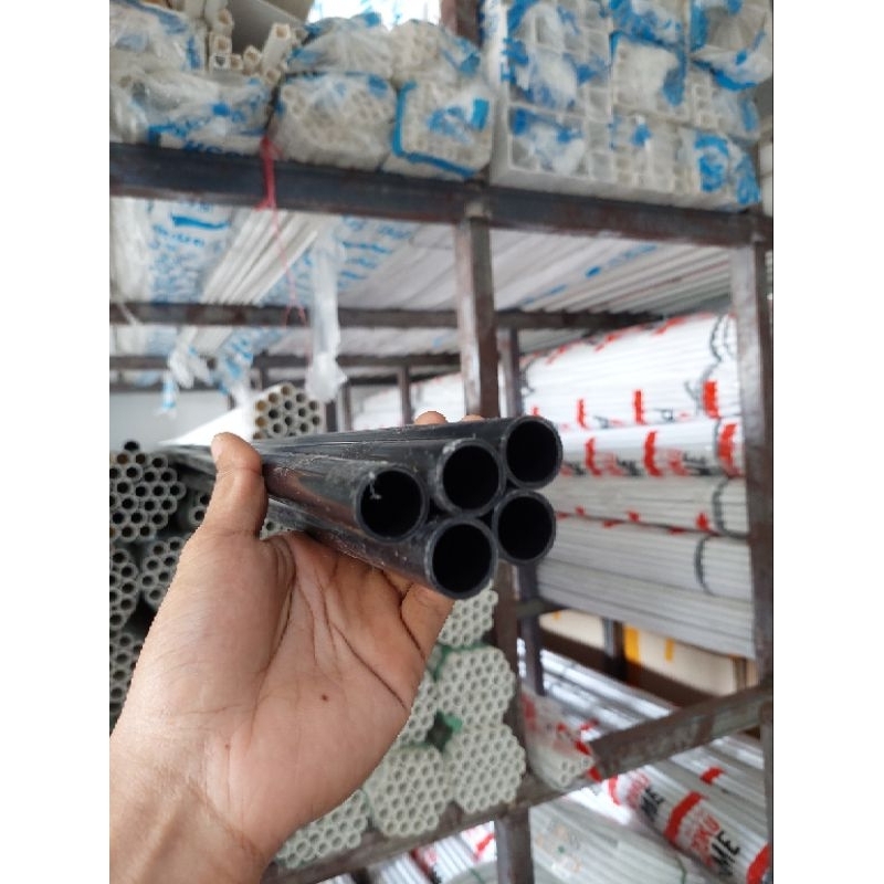 Jual Pipa conduit PVC 20mm Boss Hitam High Impact / Pipa Listrik 20mm ...