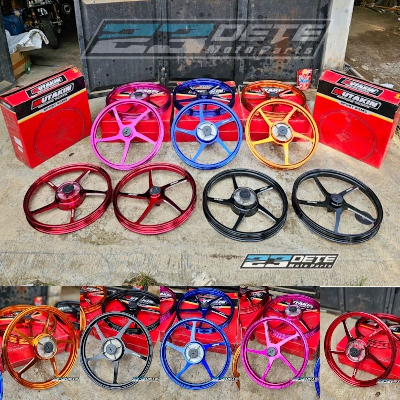 Jual velg pelk mutakin 525 yamaha jupiter z Fiz r dll single disc 1.60 ...