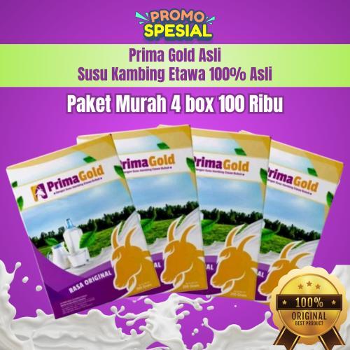 Jual 4 BOX SUSU ETAWA PRIMA GOLD MURNI PRIMAGOLD SUSU ETAWA | Shopee ...