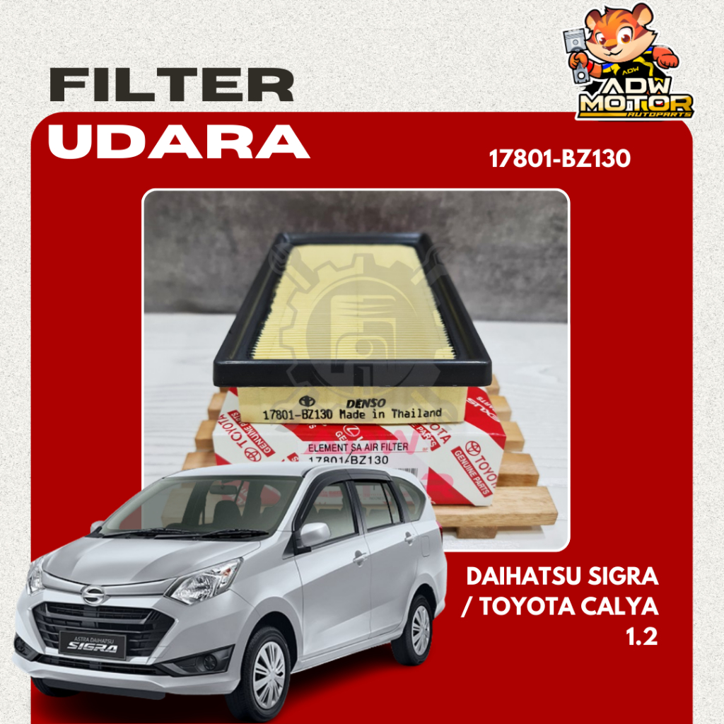 Jual FILTER UDARA AIR FILTER DAIHATSU SIGRA / TOYOTA CALYA / Agya Ayla ...