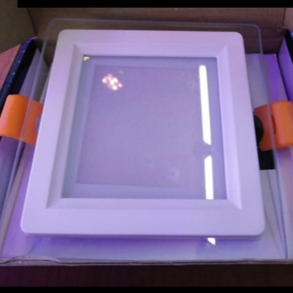 Jual Lampu LED Panel Light Downlight 6W 12W 18W Inbow Kotak Kaca ...