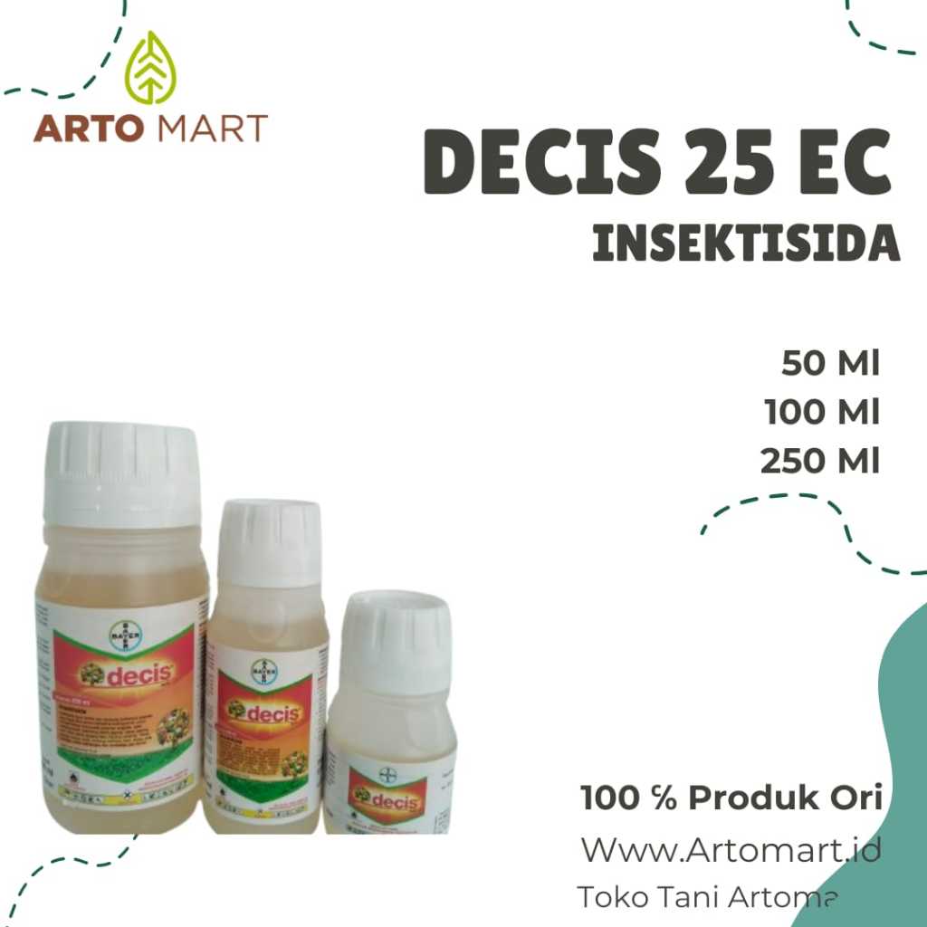 Jual Insektisida Decis 25 EC 50 ml, 100 ml, 250 ml & 500 ml | Shopee ...