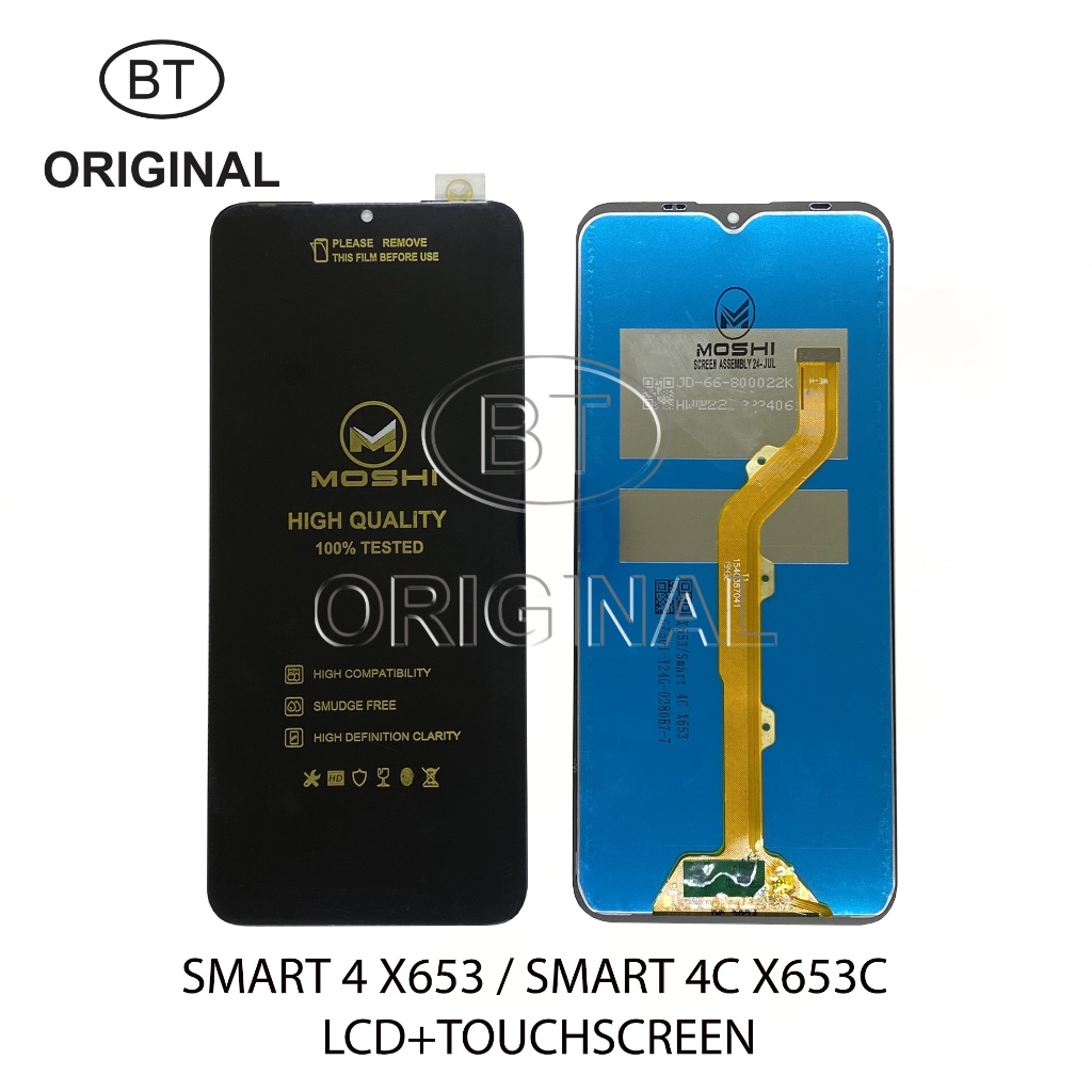 Jual LCD INFINIX SMART 4 X653 - SMART 4C X653C - MOSHI ORIGINAL | Shopee Indonesia