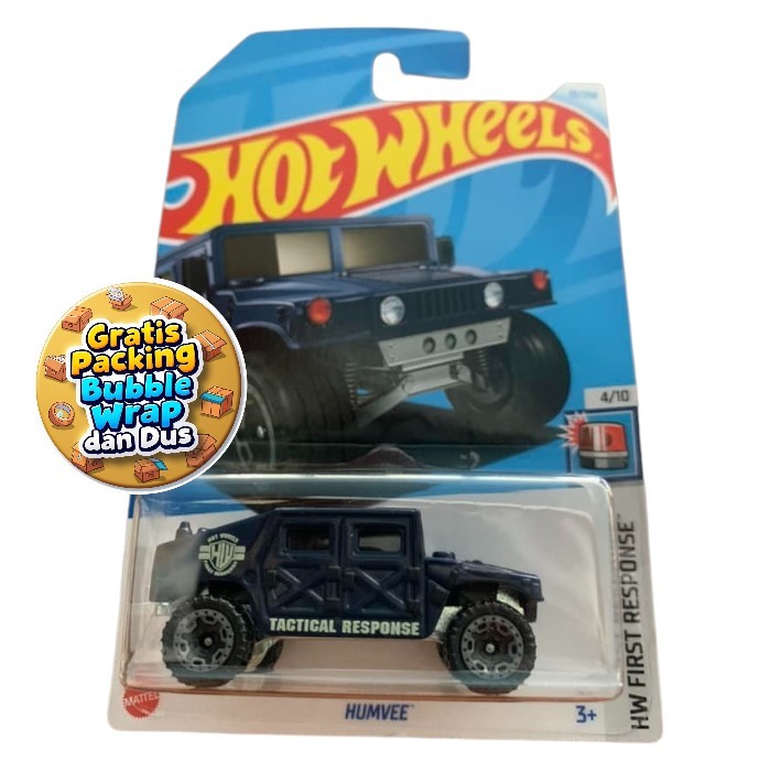 Jual Hotwheels Humvee Biru Tua Lot G 2024 | Shopee Indonesia
