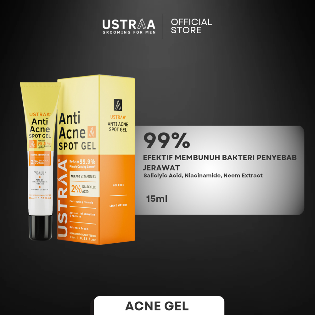 Jual Ustraa Anti Acne Spot Gel 15ml/g | Shopee Indonesia