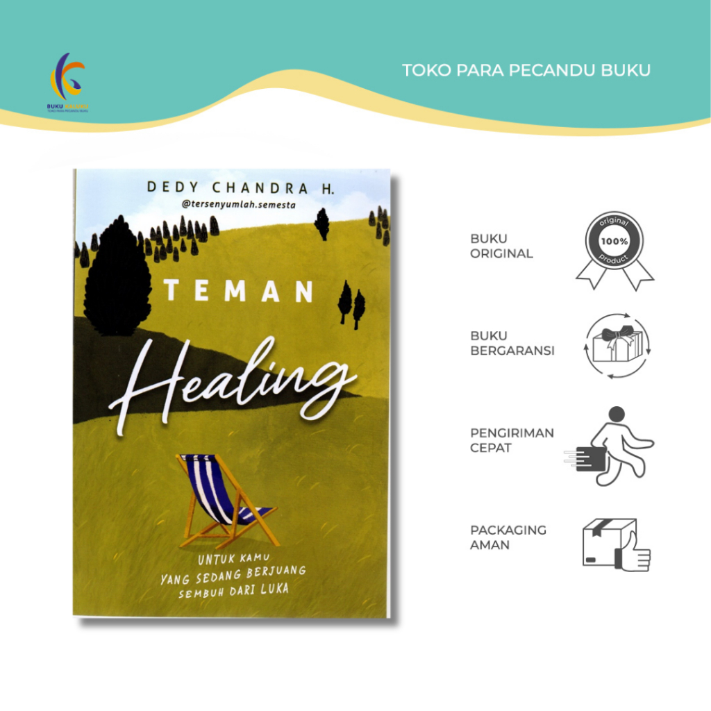 Jual Buku Teman Healing - Dedi Chandra - Qultum Media | Shopee Indonesia