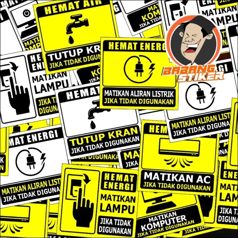 Jual stiker hemat energi | Shopee Indonesia