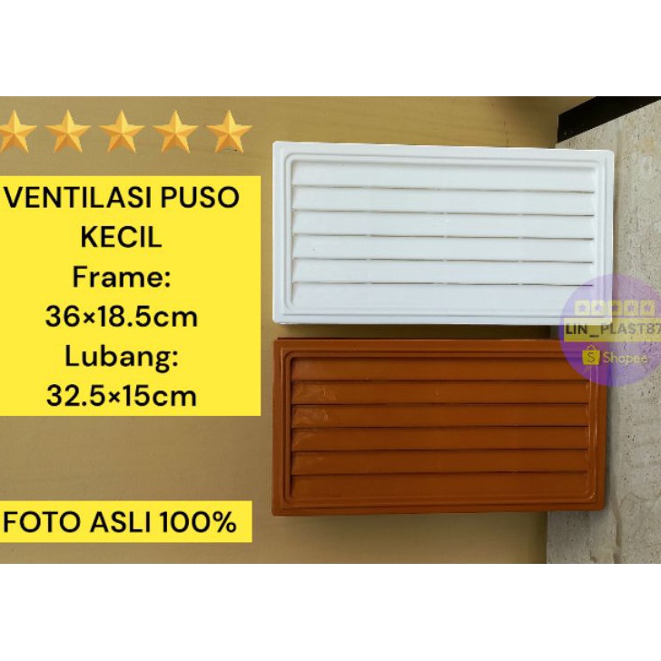 Jual MEGA JALUSI PVC PLASTIK VENTILASI UDARA PINTU KAMAR MANDI TOILET ...