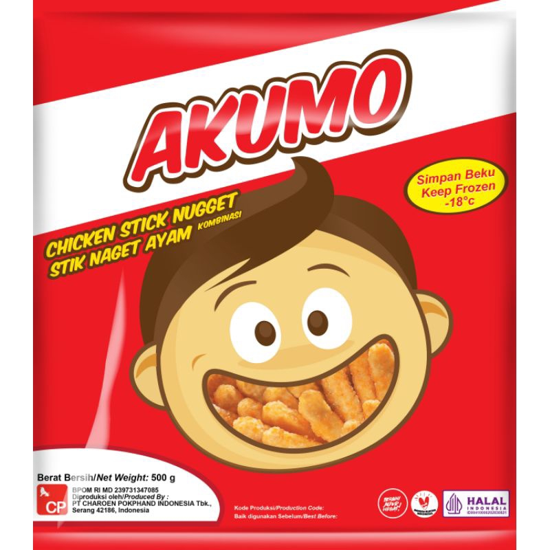 Jual akumo chicken nugget stick 500gr | Shopee Indonesia