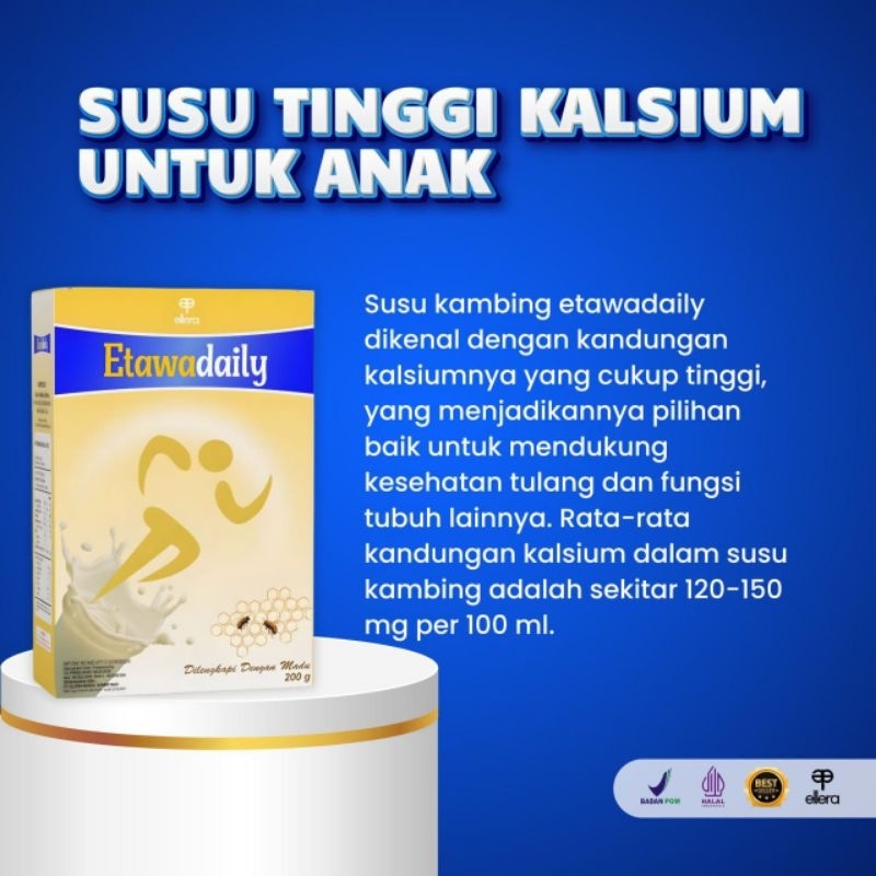 Jual Etawa Daily Susu untuk kesehatan tulang dan sendi Original asli ...