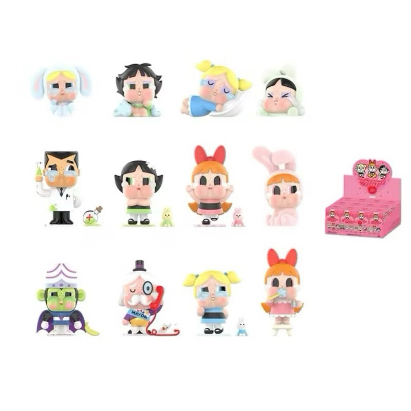 Jual [READY] POPMART CRYBABY x Powerpuff Girls Figure Series Bunny ...
