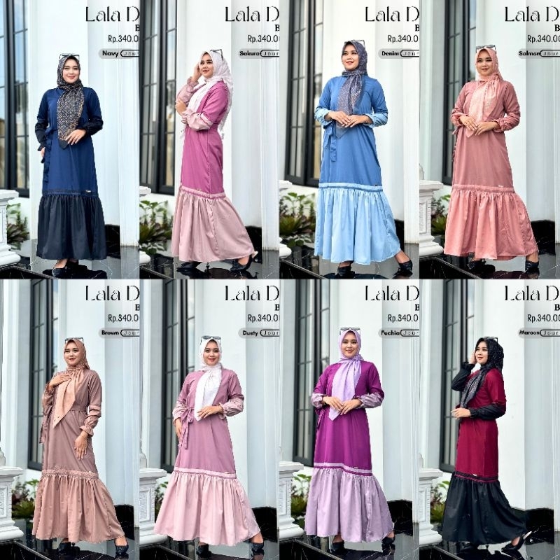 Jual LALA DRESS JOURNEY SCARVES ORIGINAL TERBARU | Shopee Indonesia