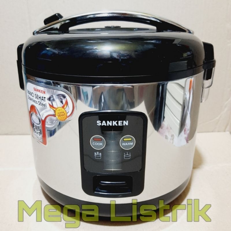 Jual Magicom Sanken 1,8L 6in1 Rice Cooker Sankan Stainless | Shopee ...